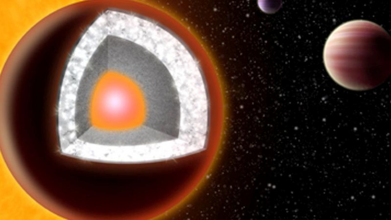 Foto Astronom Temukan Planet yang Dipenuhi Berlian Foto Astronom Temukan Planet yang Dipenuhi Berlian