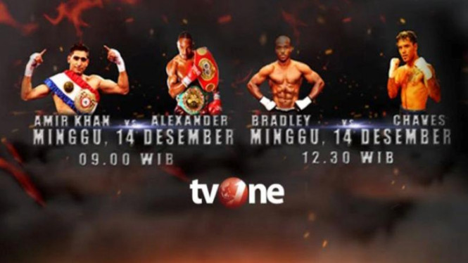 tvOne Siarkan Duel Tinju Dunia Akhir Pekan Ini tvOne Siarkan Duel Tinju Dunia Akhir Pekan Ini