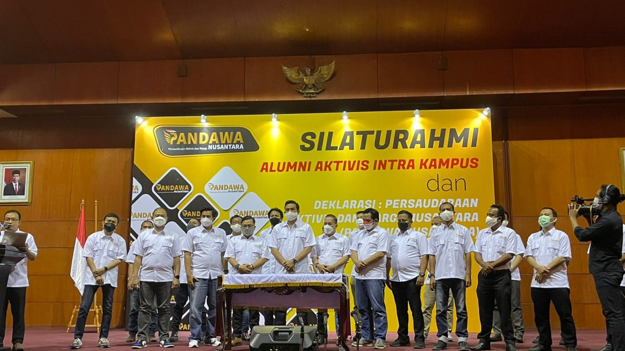 Foto Eksponen Presiden Mahasiswa Bentuk Pandawa Nusantara Foto Eksponen Presiden Mahasiswa Bentuk Pandawa Nusantara