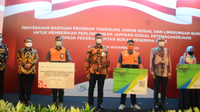 IFG Beri Perlindungan Jamsostek untuk 2.000 Relawan dan Pekerja Rentan IFG Beri Perlindungan Jamsostek untuk 2.000 Relawan dan Pekerja Rentan