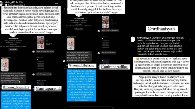 Alvin Faiz Koar-koar Tuduh Larissa Chou Selingkuh, Disindir Netizen ... Alvin Faiz Koar-koar Tuduh Larissa Chou Selingkuh, Disindir Netizen ...