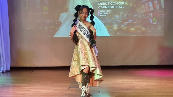 Selain Luncurkan Single Baru Penyanyi Cilik Evolette Alexandra Bakal Tampil Di New York