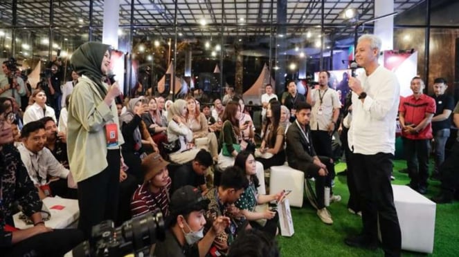 Bicara Bonus Demografi Ganjar Milenial Punya Segudang Talenta