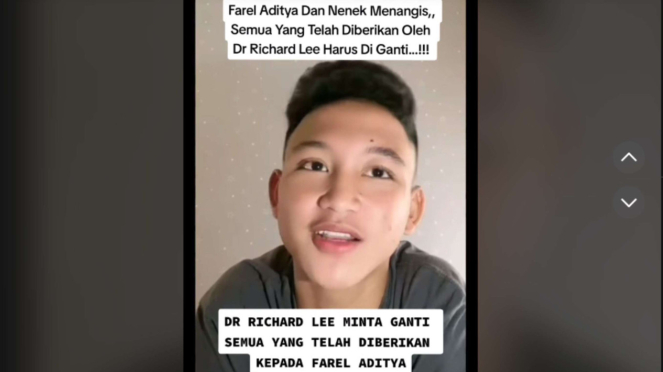 TikTokers Farel Aditya Diminta Ganti Rugi Dokter Richard Lee Rp40 Juta ... TikTokers Farel Aditya Diminta Ganti Rugi Dokter Richard Lee Rp40 Juta ...
